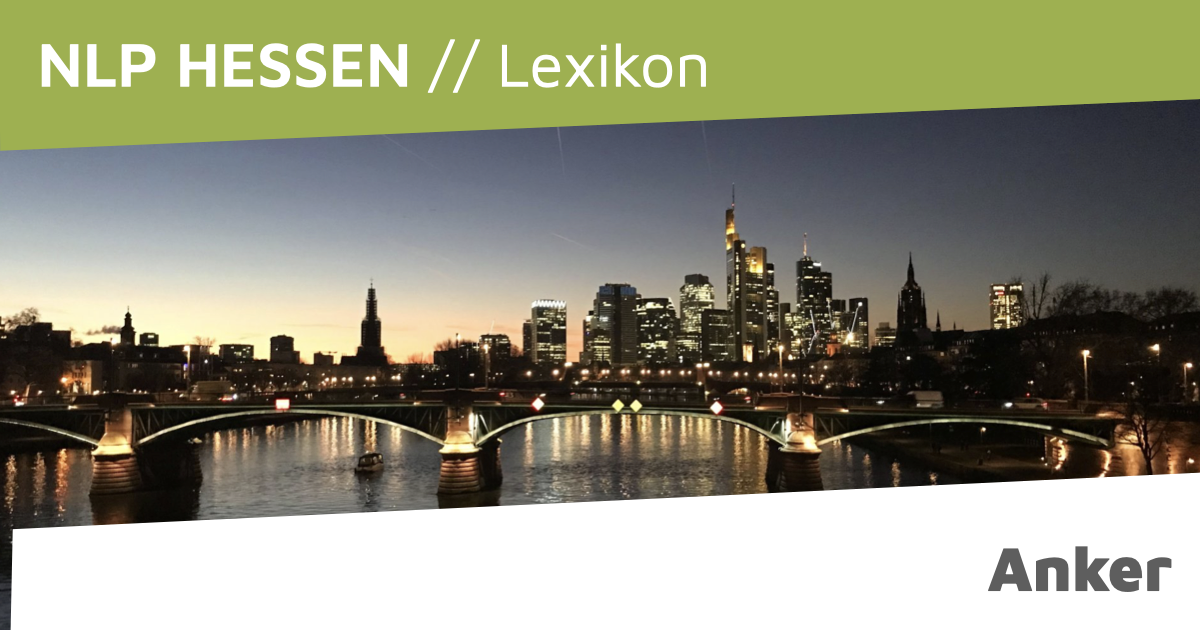 Anker Reiz Reaktionskopplungen Nlp Hessen